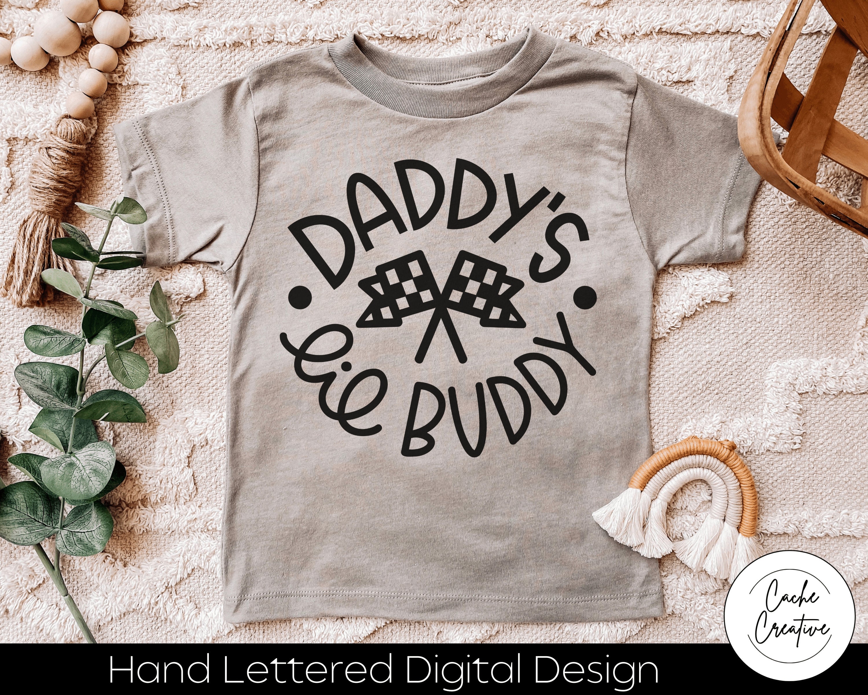 Daddy's Lil Racing Buddy SVG INSTANT DOWNLOAD Dxf Svg - Etsy