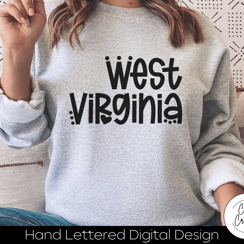 Wv Svg - Etsy