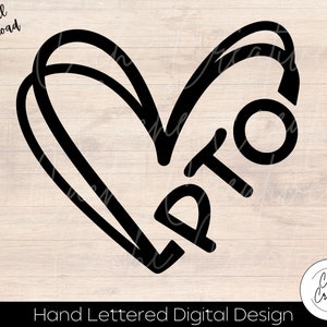 PTO Heart Svg INSTANT DOWNLOAD Dxf, Svg, Eps, Png, Jpg, Pdf for Use ...