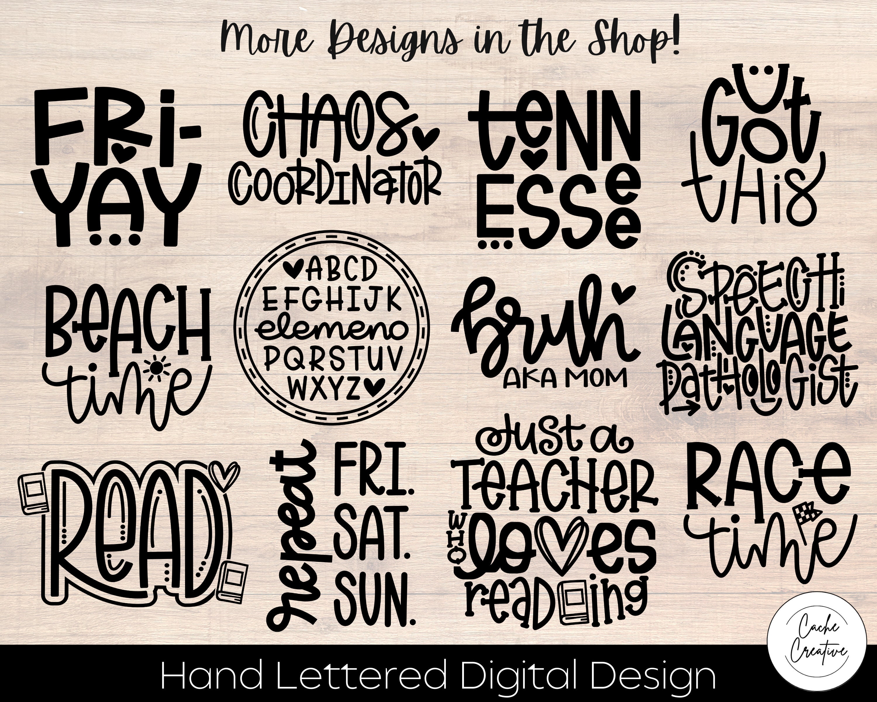 Shop Local SVG: Hand Lettered Cut File (digital Download) - Etsy
