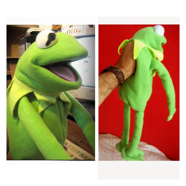 Kermit the Frog Puppet - Etsy