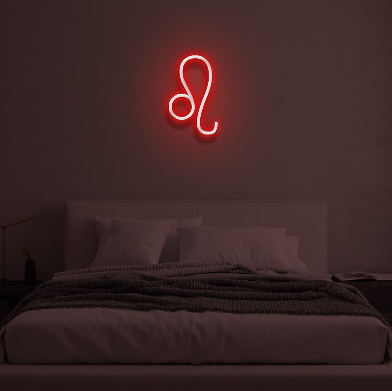 Leo Neon Sign, Astrology Horoscope Zodiac, Handmade Custom LED Neon ...