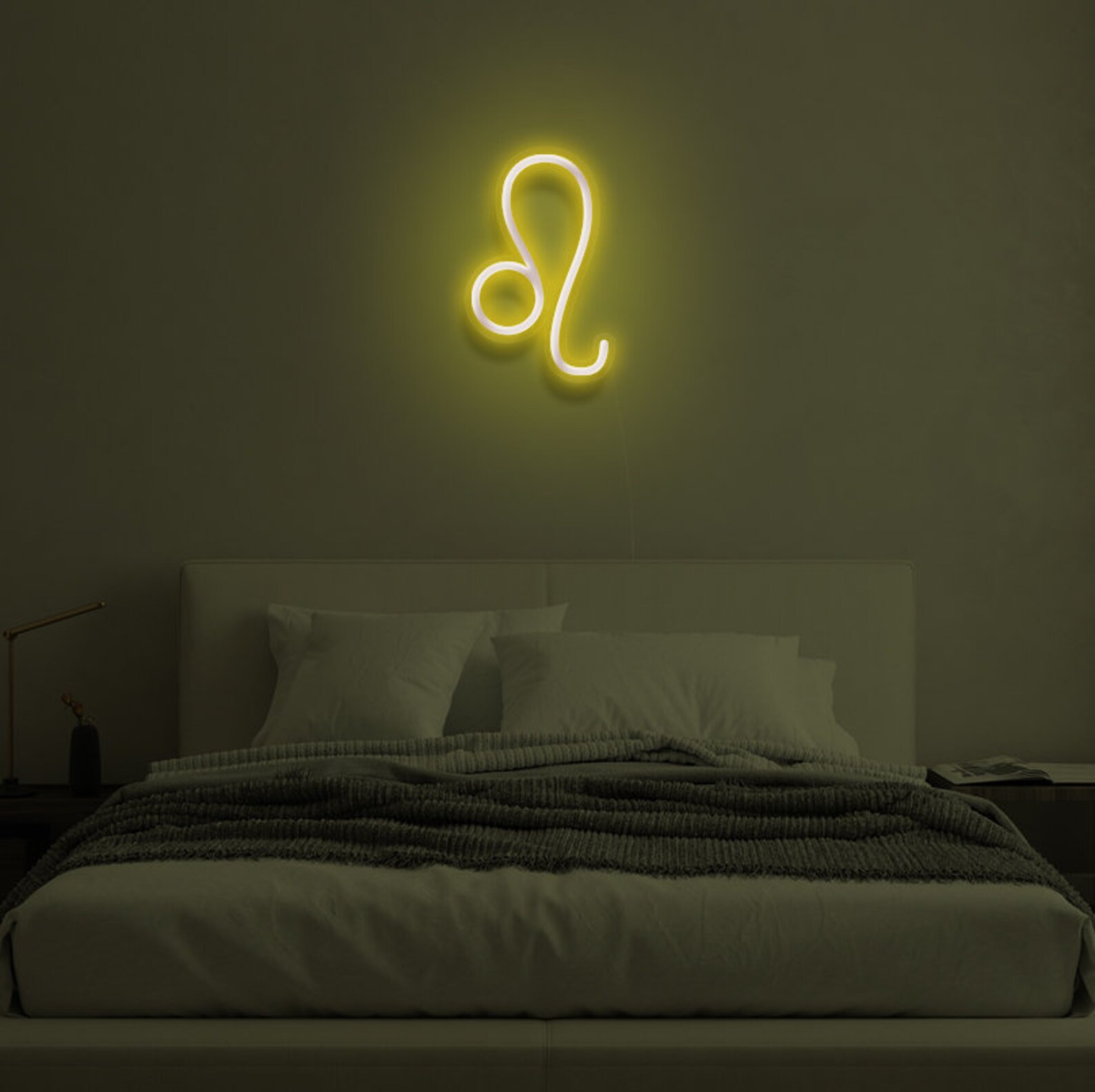 Leo Neon Sign, Astrology Horoscope Zodiac, Handmade Custom LED Neon ...