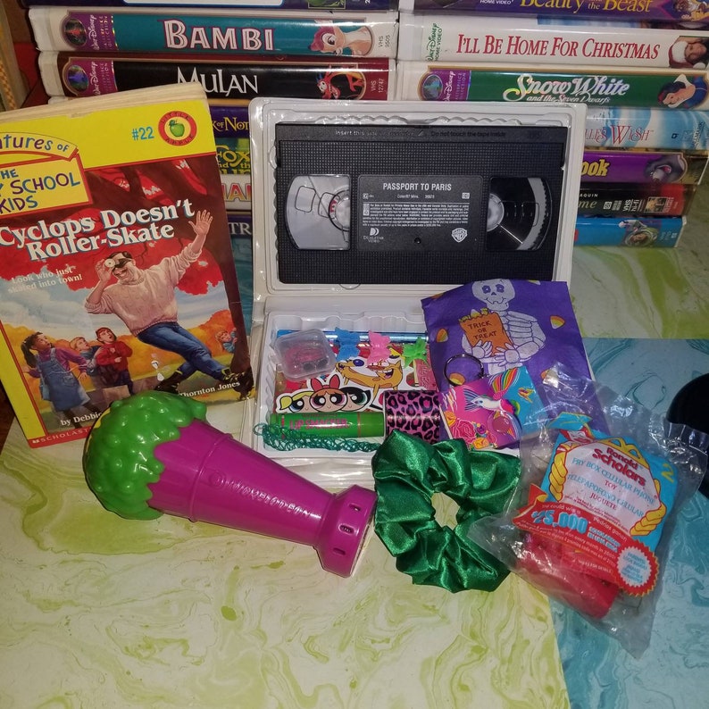 90s/y2k Vintage VHS Surprise Clamshell Case, Nostalgic, Fun, Gift - Etsy