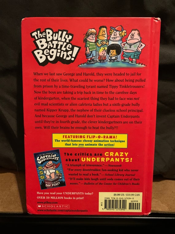 Captain Underpants And The Terrifying Return Of Tippy Tinkletrousers