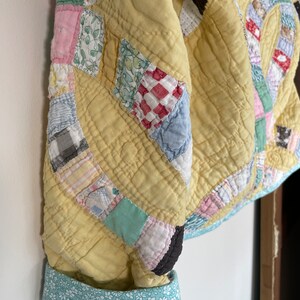 Quilt Coat Jacket Yellow Handmade - Etsy