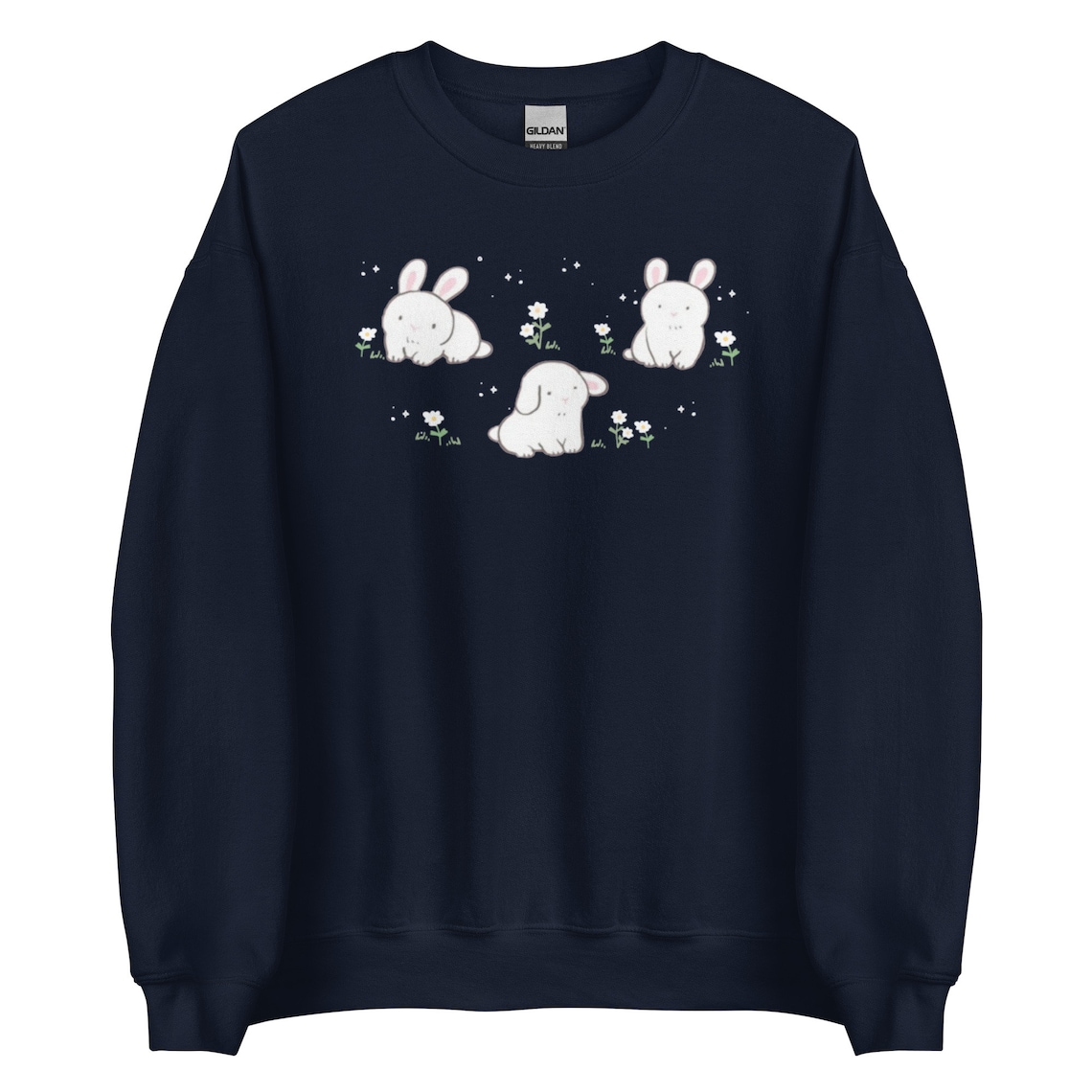 Kawaii Bunny Sweatshirt Cute Rabbit Sweater Harajuku Hoodie - Etsy