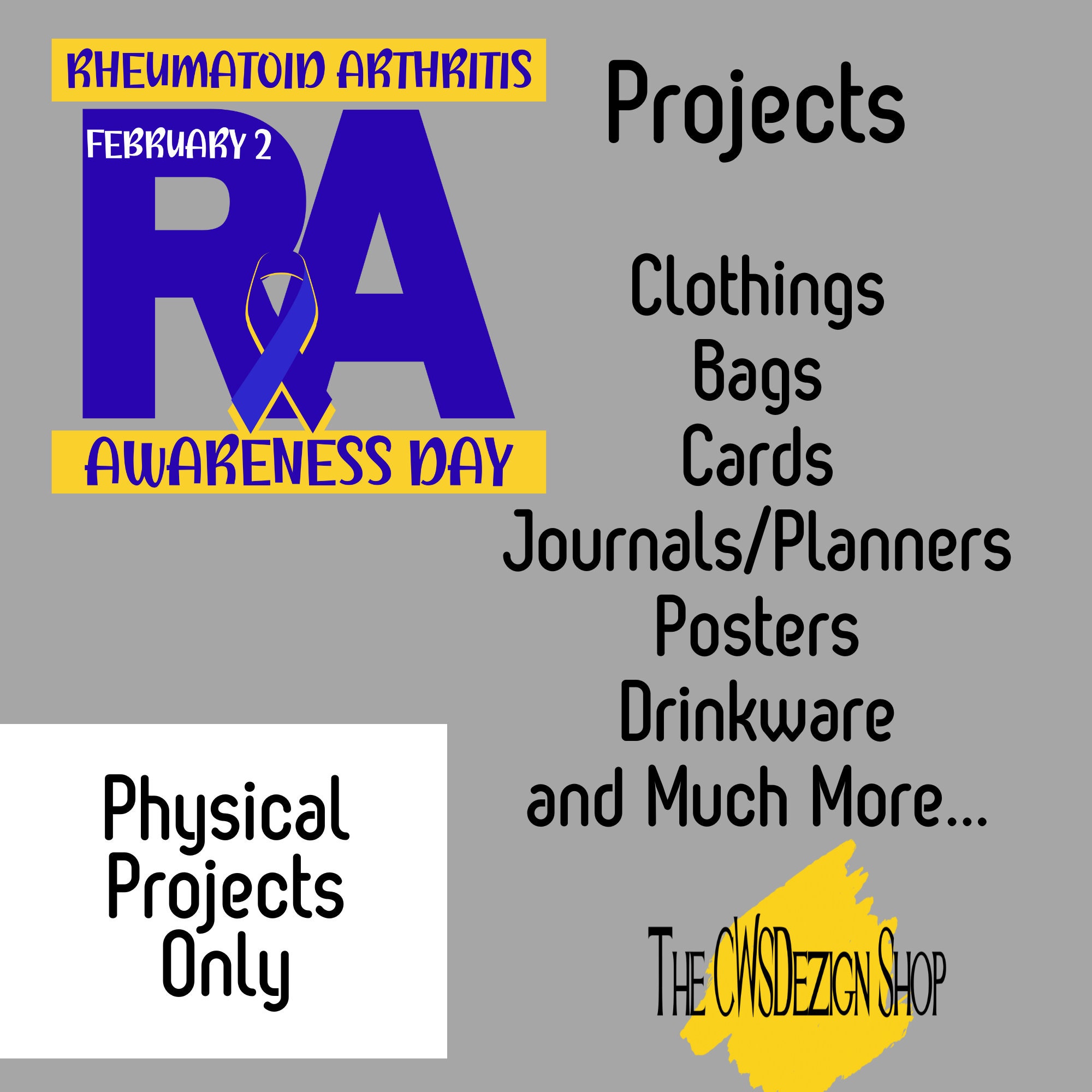 Rheumatoid Arthritis SVG | RA Awareness | Inclusive Art | Autoimmune ...