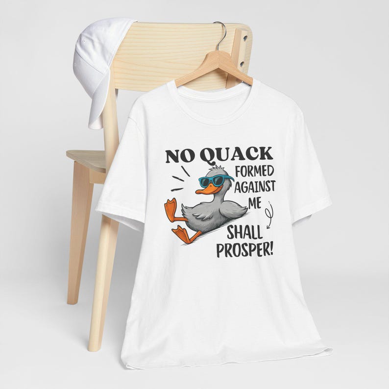 No Quack Formed PNG | Funny Christian Duck Design | Sublimation Clipart ...