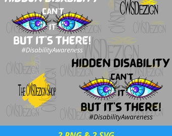 Disability Awareness Svg - Etsy