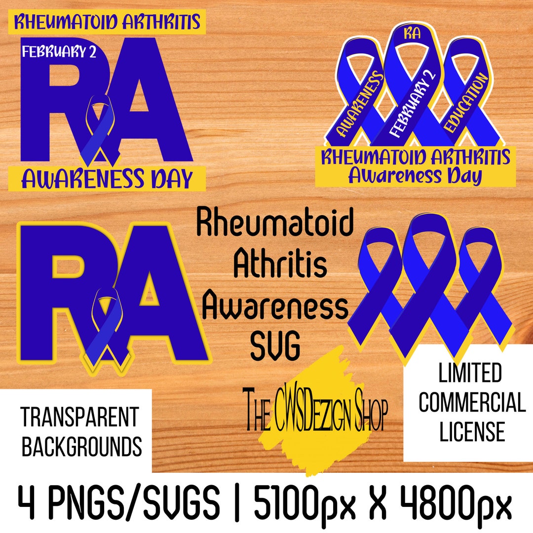 Rheumatoid Arthritis SVG | RA Awareness | Inclusive Art | Autoimmune ...