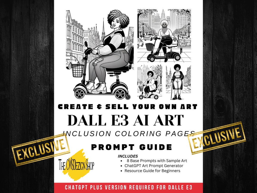 Empowering Black Women: Disability-inclusive Coloring Pages With ...