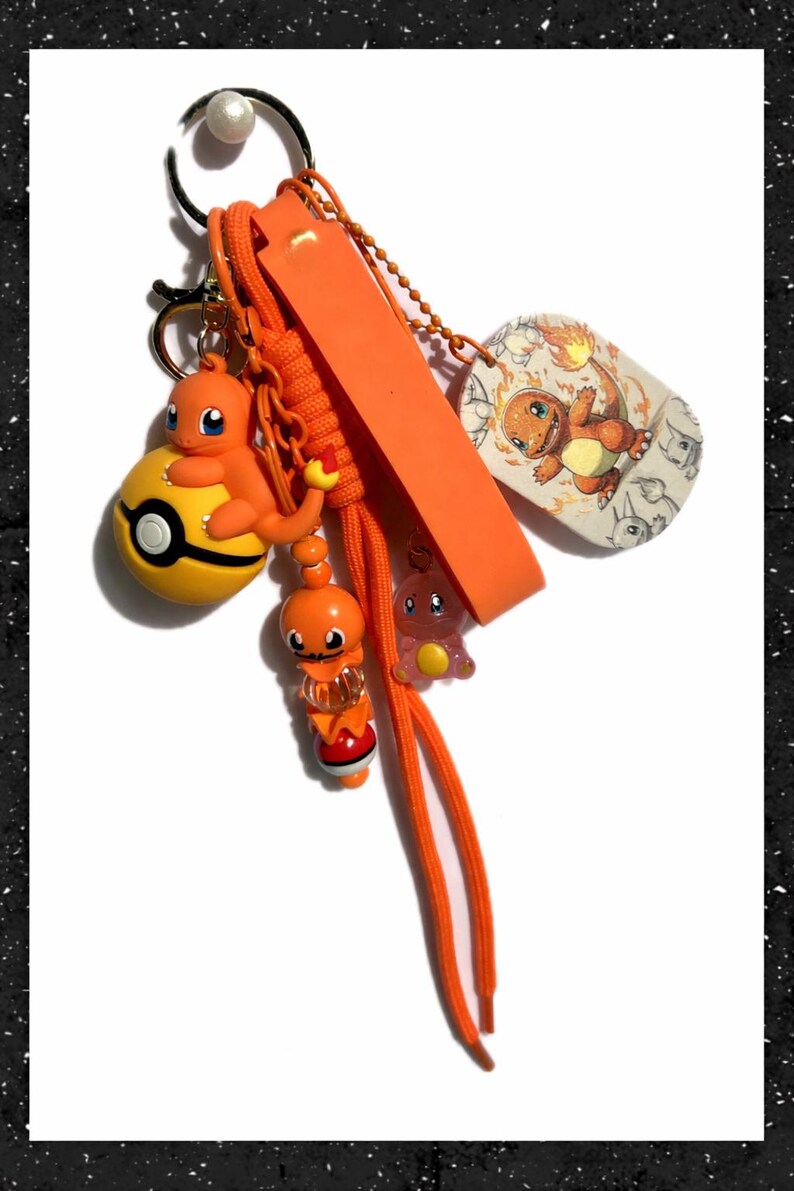 Anime-style Creature Charm Keychains | Colorful Kawaii Bag Charms ...