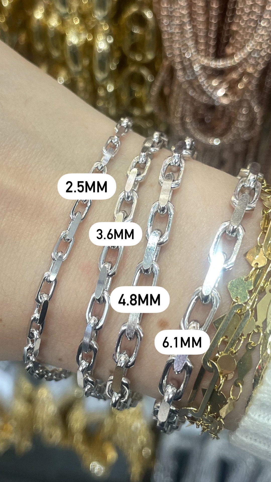 14k Real Solid Gold French Cable Byzantine Bracelet, Round Byzantine ...
