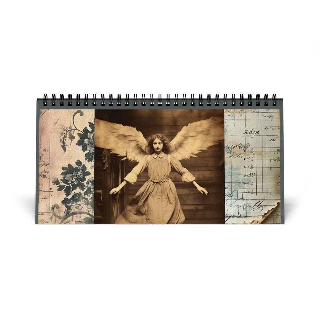 2025 Angel Desktop Calendar, Religious Month Display, Catholic Art ...