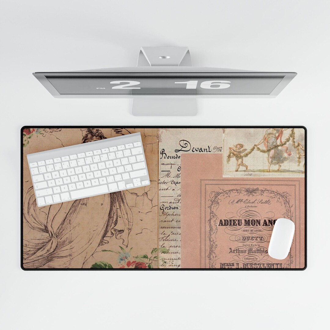 Christian Angel Desk Mat Greek Catholic Orthodox Elegant Office Decor ...