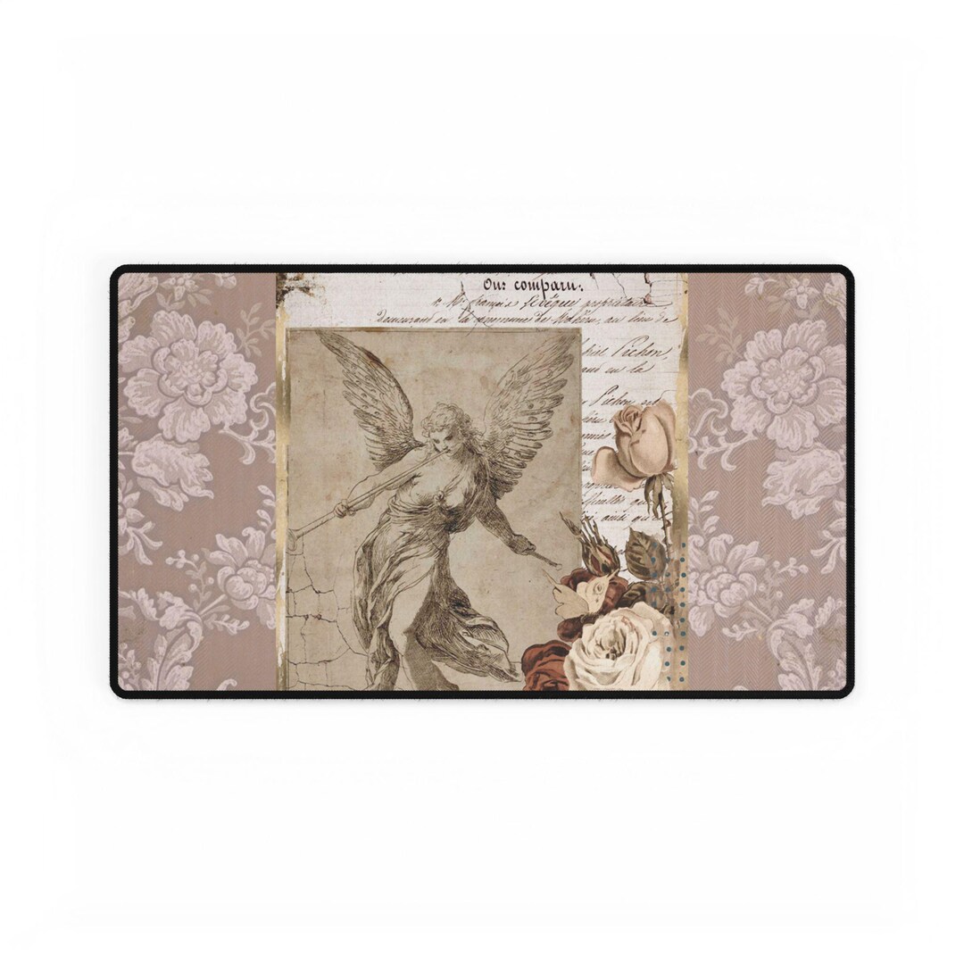 Christian Angel Desk Mat Greek Catholic Orthodox Elegant Office Decor ...