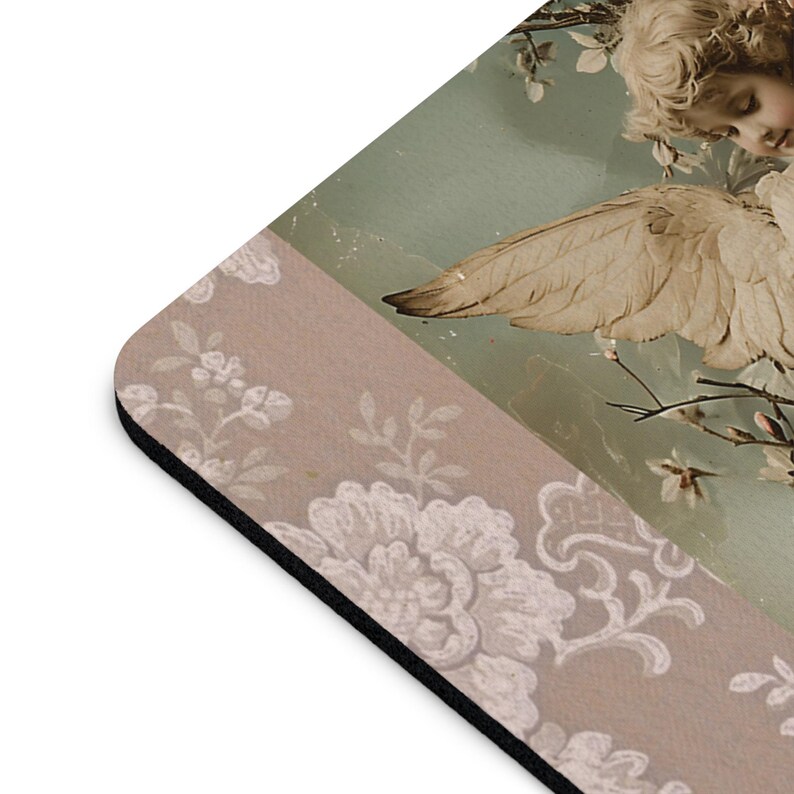 Vintage Angel Desk Mat, Elegant Christian Office Decor - Etsy