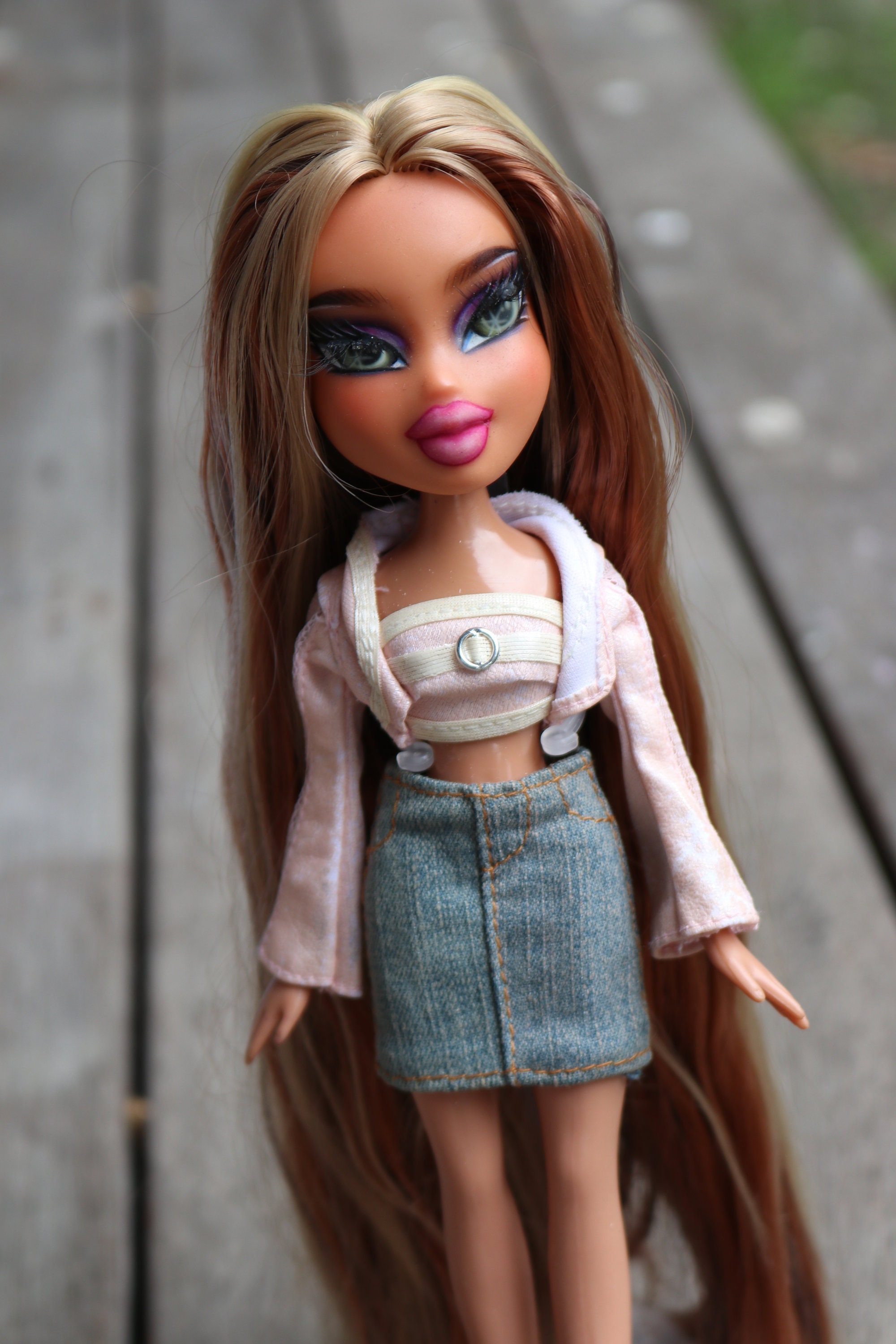 Bratz CUSTOM Ooak One of a Kind Doll Repainted Repaint Funk Out Yasmin ...