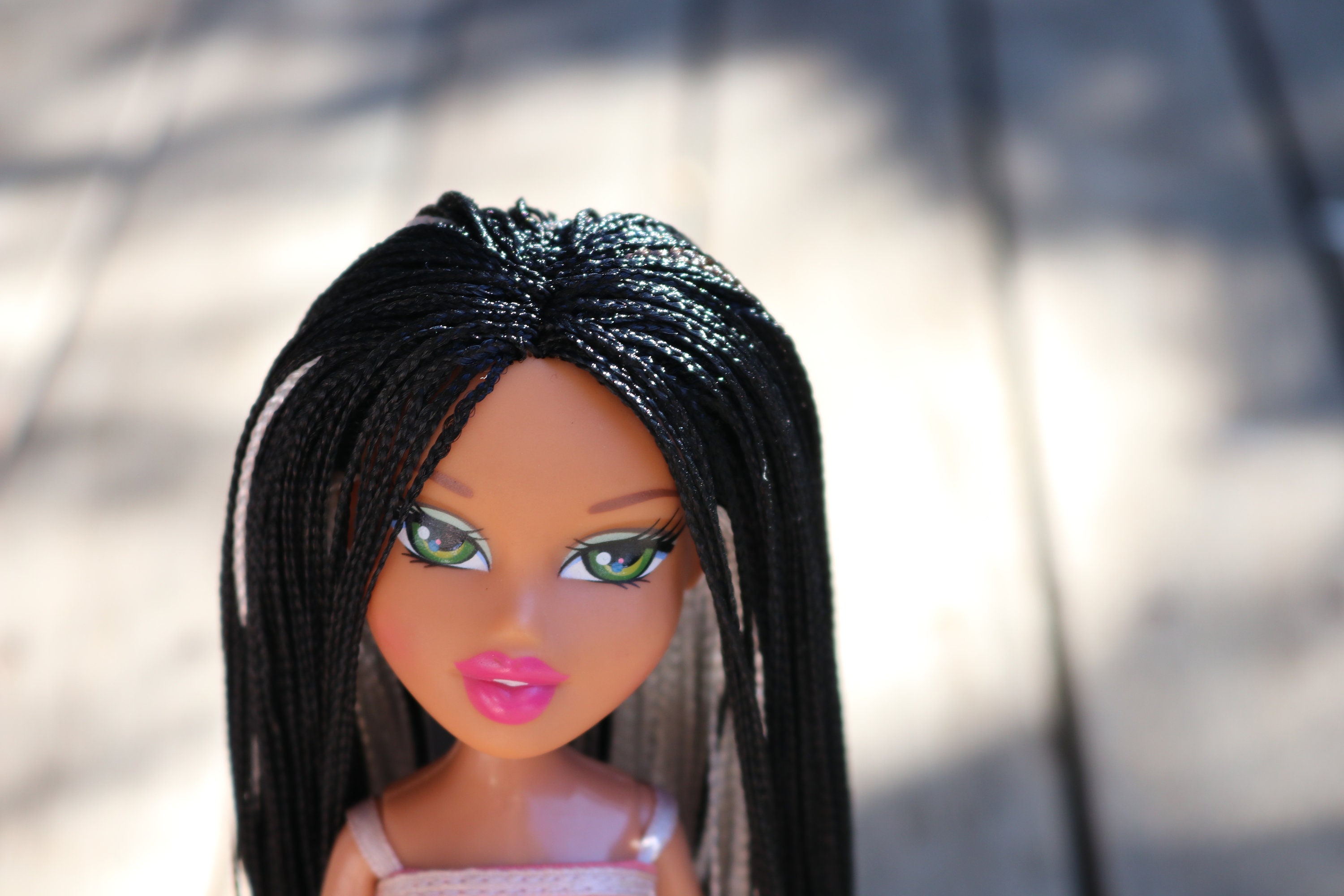 Bratz CUSTOM Ooak One of a Kind Doll Reroot Custom Tokyo a Go Go Fianna ...