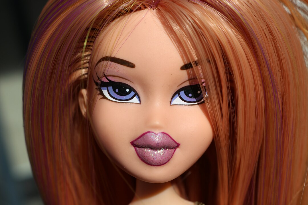Bratz CUSTOM Ooak One of a Kind Doll Reroot Funk N Glow Cloe With ...