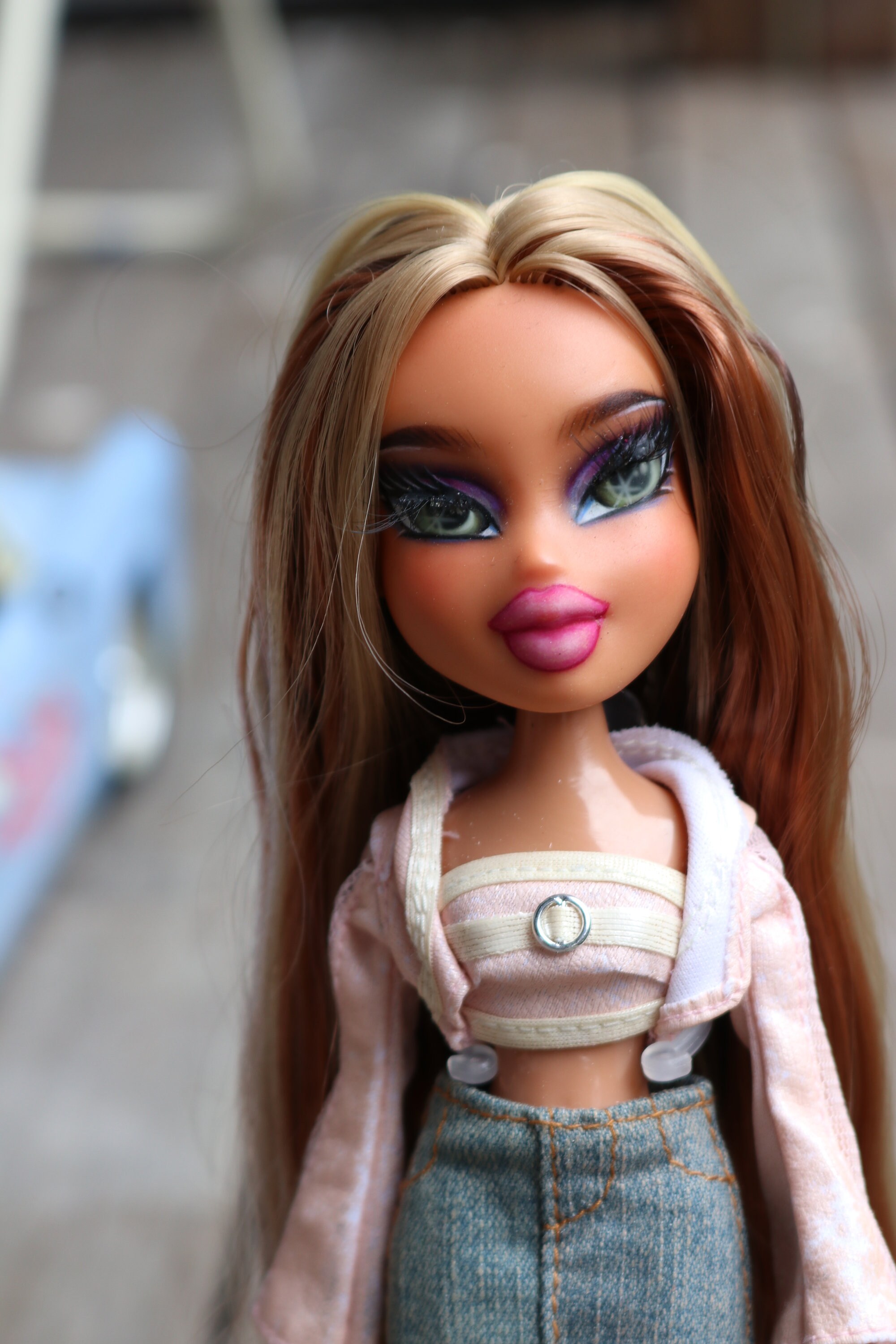 Bratz CUSTOM Ooak One of a Kind Doll Repainted Repaint Funk Out Yasmin ...