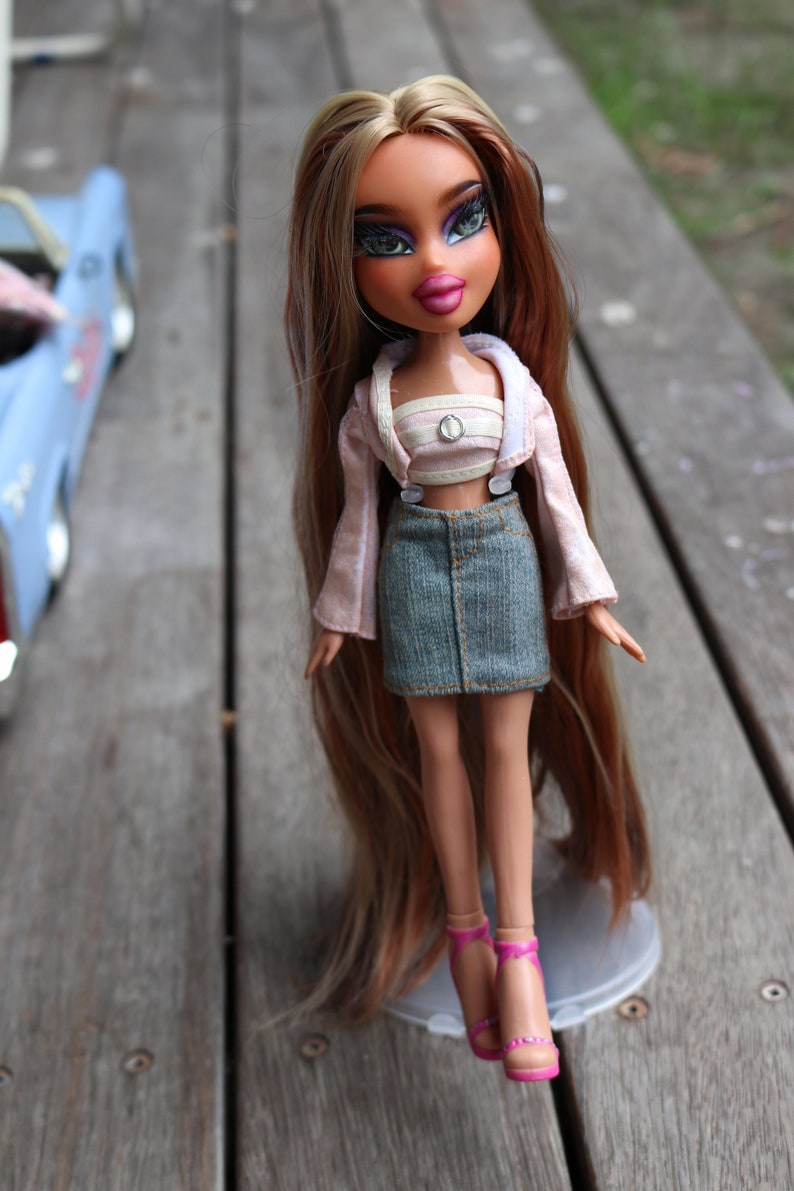 Bratz CUSTOM Ooak One of a Kind Doll Repainted Repaint Funk Out Yasmin ...