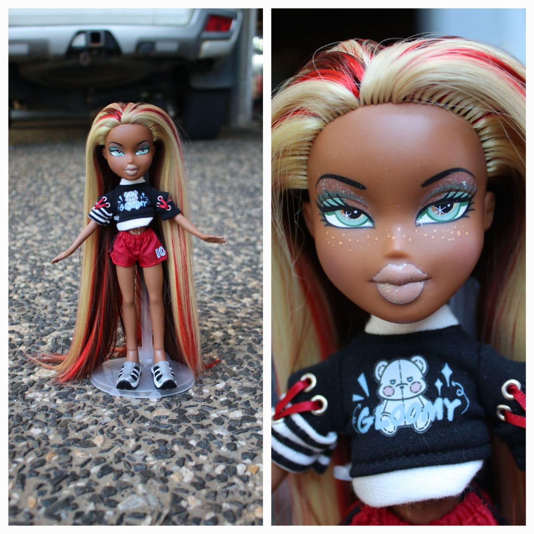 Bratz CUSTOM Ooak One of a Kind Doll With Outfit Formal Funk Sasha - Etsy