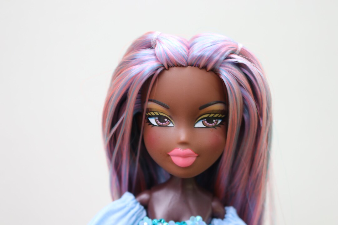 Bratz Doll Custom OOAK One of a Kind Reroot Holiday Felicia With Custom ...