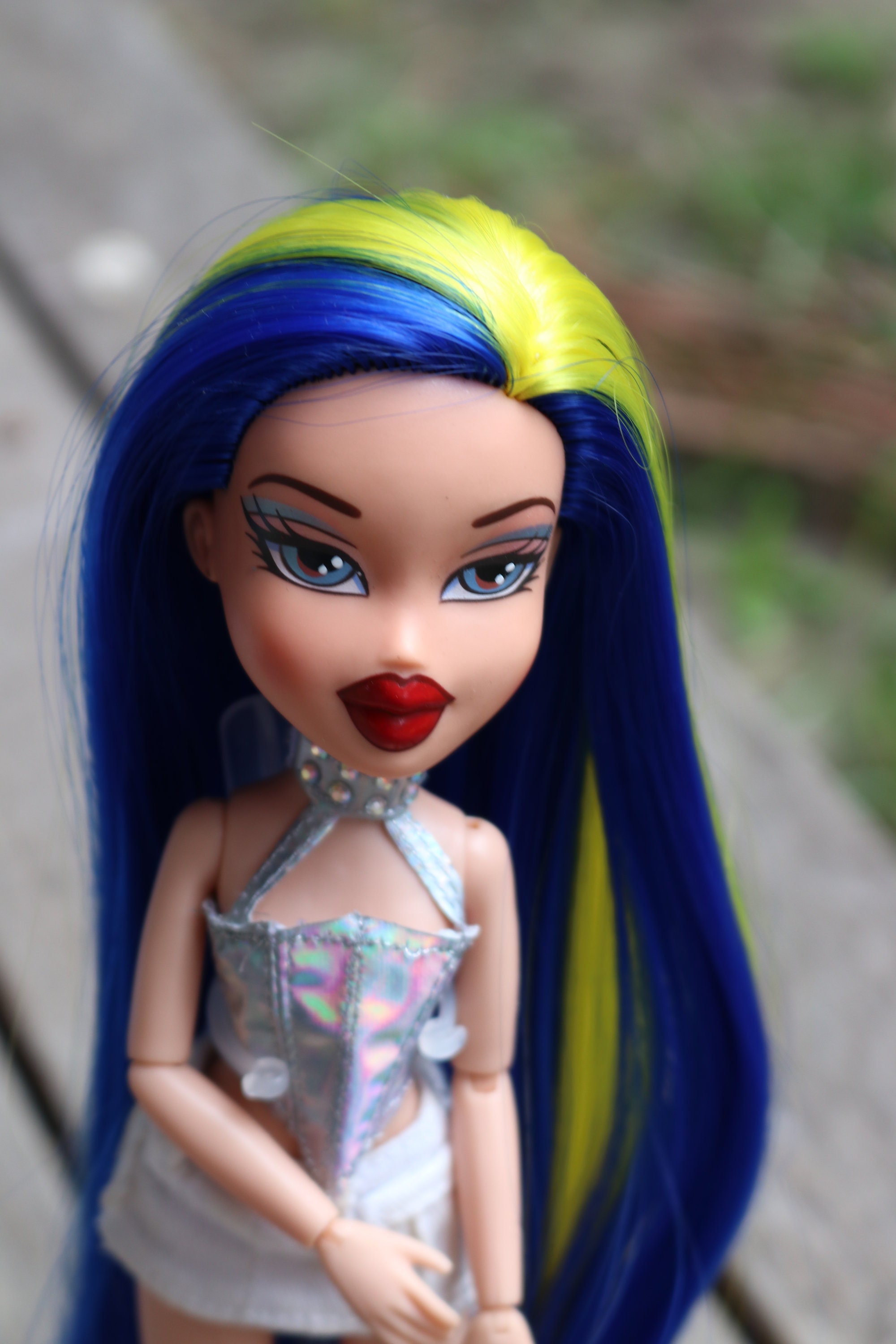 Bratz CUSTOM Ooak One of a Kind Doll Reroot Funk Out Dana With Outfit ...