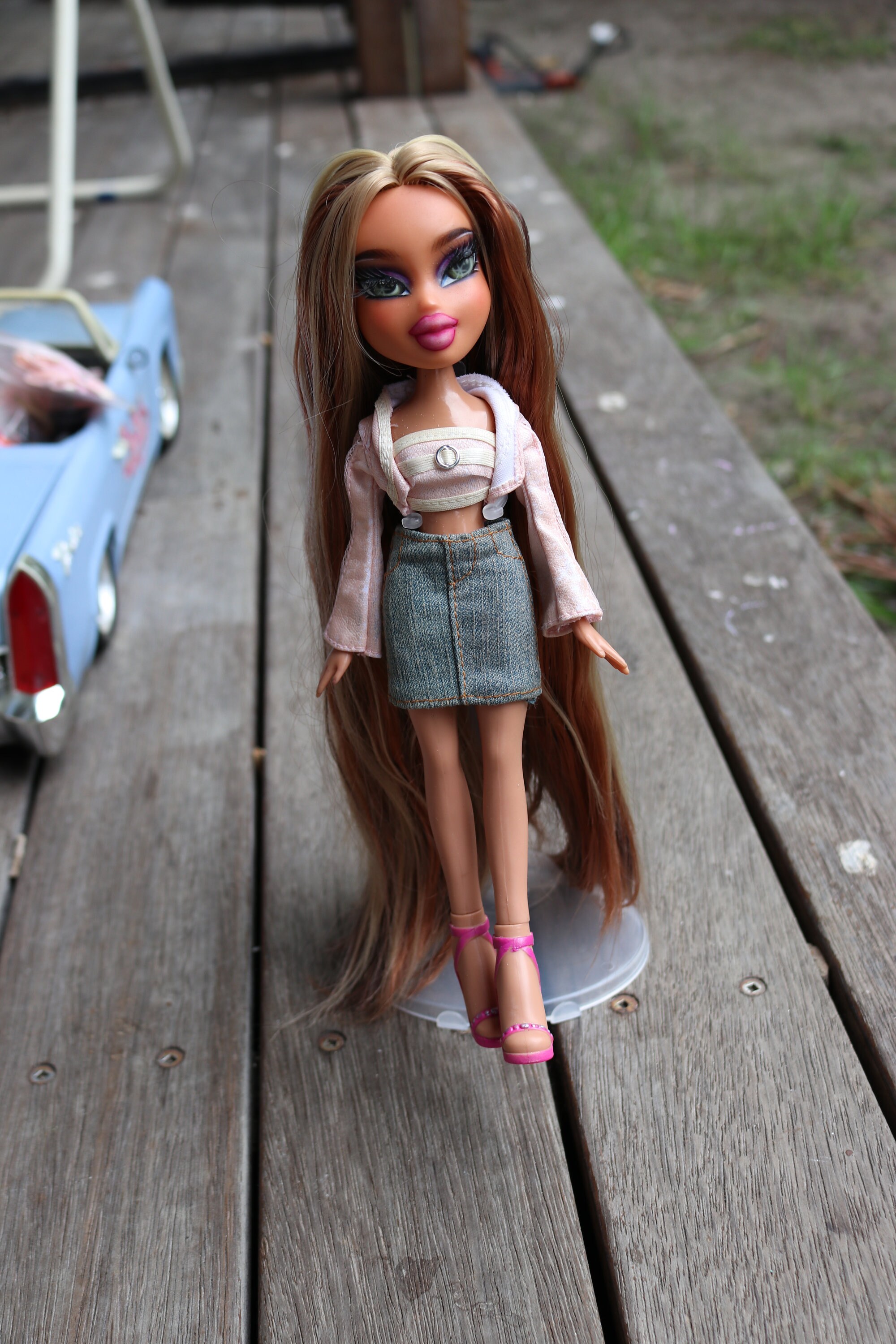 Bratz CUSTOM Ooak One of a Kind Doll Repainted Repaint Funk Out Yasmin ...