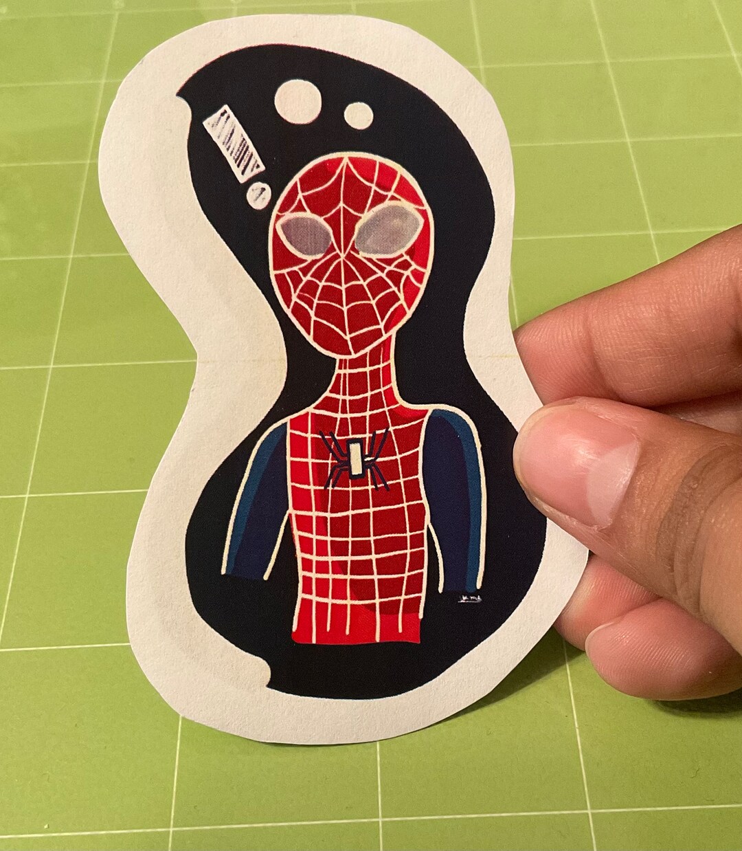 Surprised Spider-man Sticker - Etsy