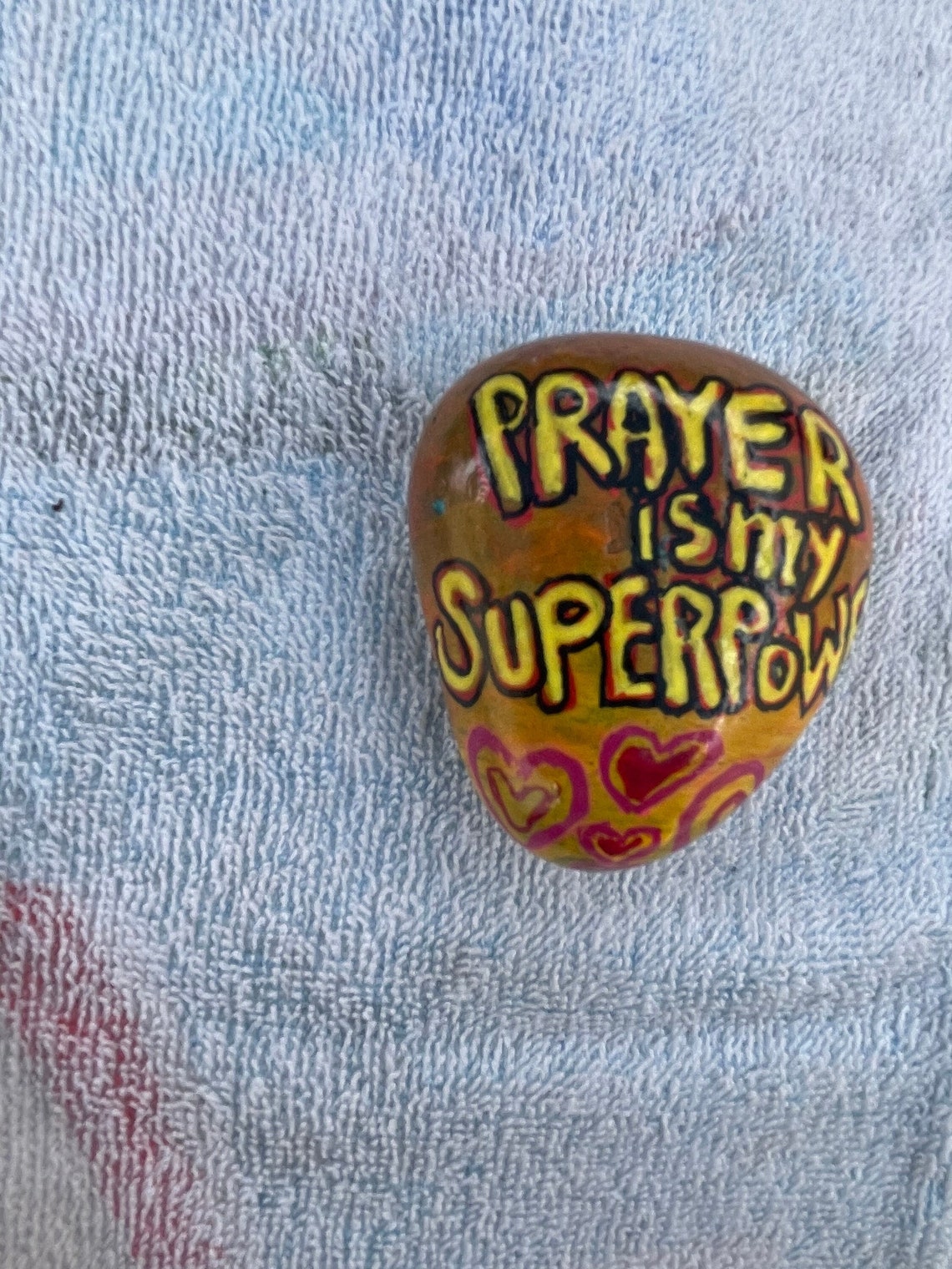 Religious Inspiration Painted Rocks - Etsy