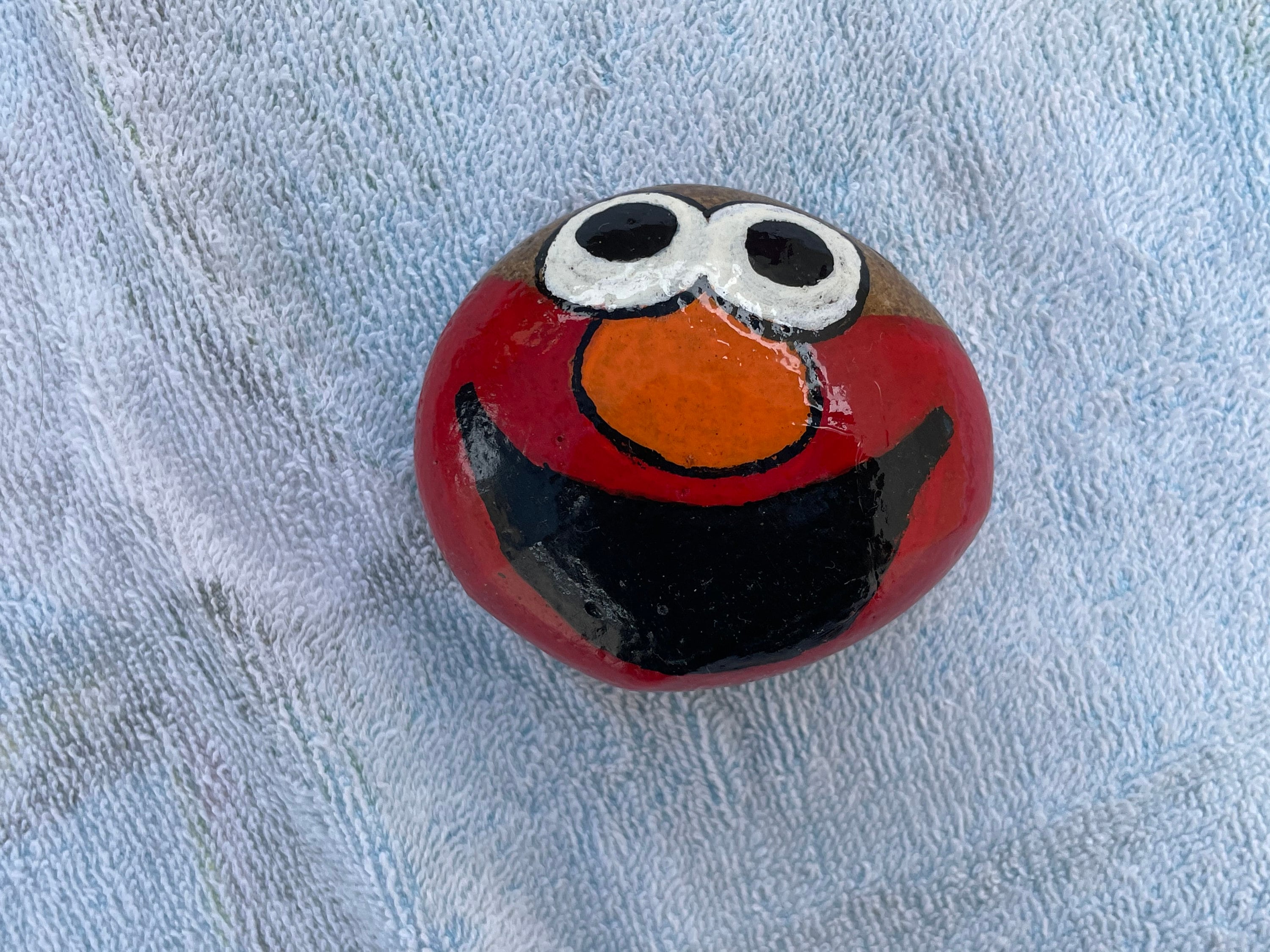 Sesame Characters Painted Rocks for Preschoolers! - Etsy