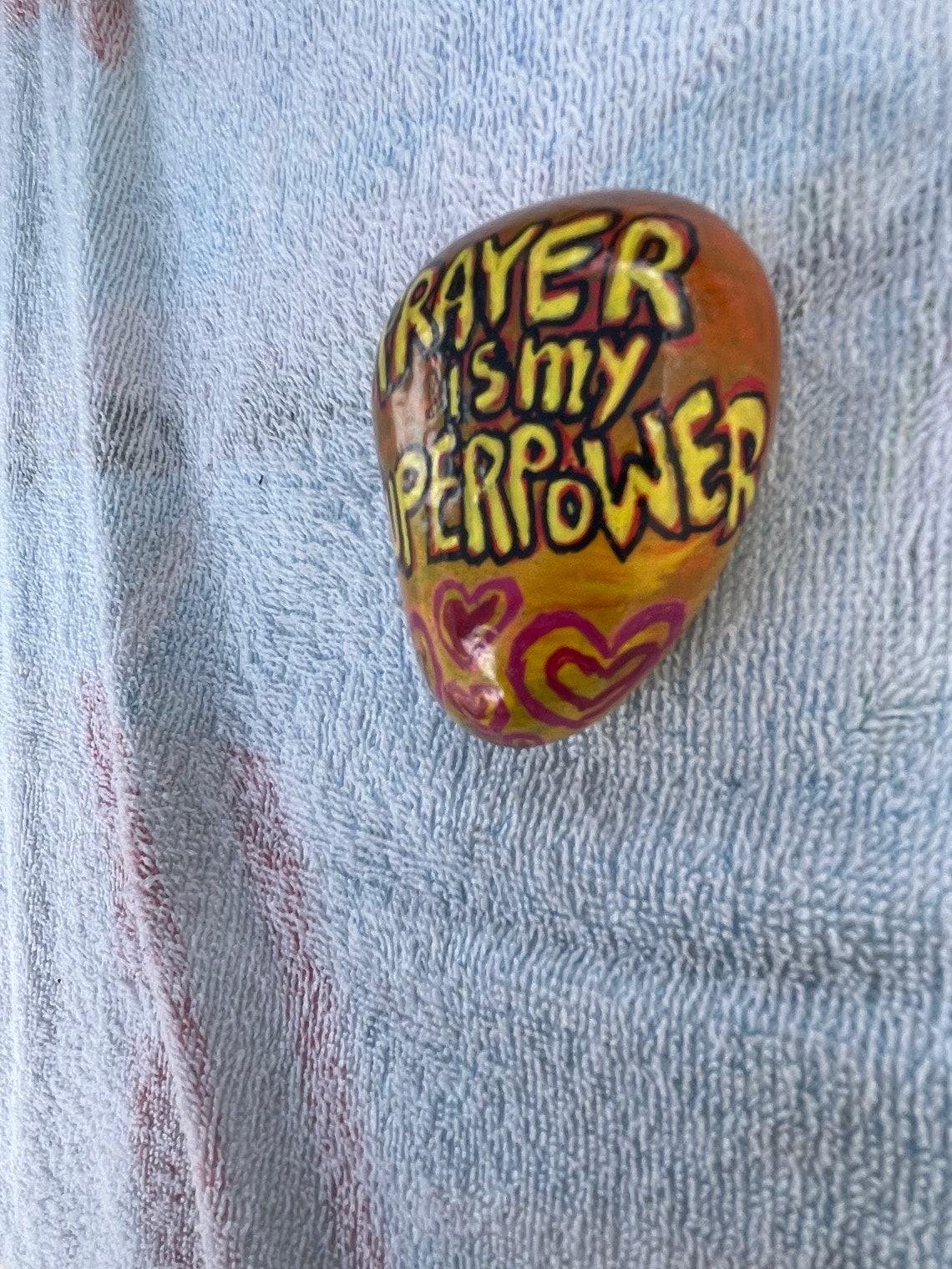 Religious Inspiration Painted Rocks - Etsy