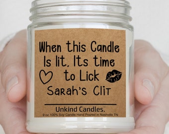 Lick Clit Candle - Etsy