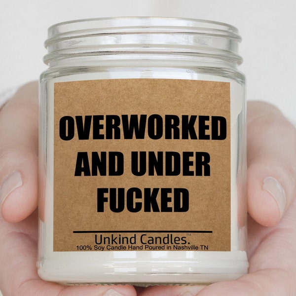 Overworked and Underfucked - Etsy