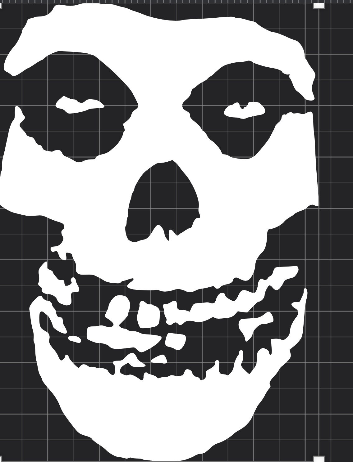 Misfits Skull Vector