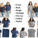 Colortone 1300 Mineral Wash Mockup Bundle Color Tone Unisex Mineral ...