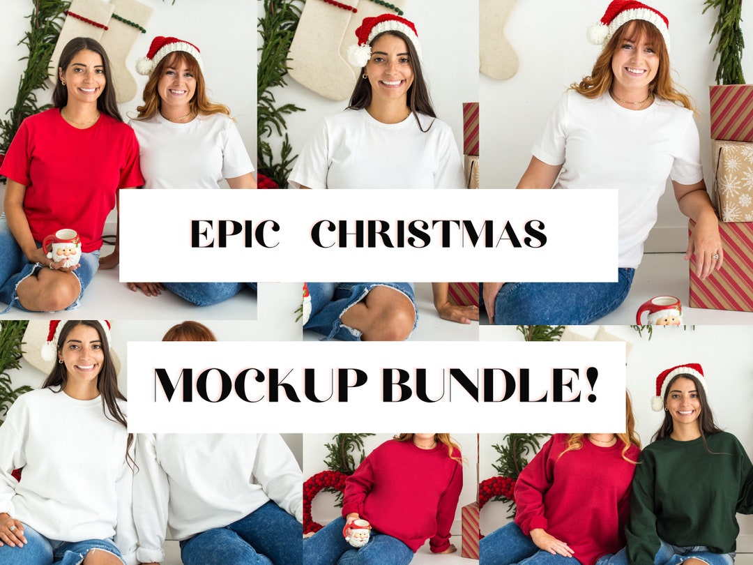 Christmas and Holiday Best Seller Mockup Bundle | Mockup Bundle ...