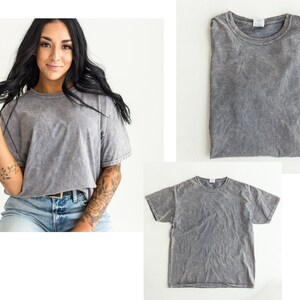 Colortone 1300 Mineral Wash Mockup Bundle Color Tone Unisex Mineral ...