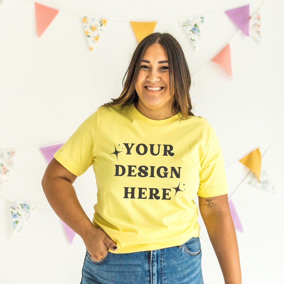 Easter Mockup Spring Mockup Bella Canvas 3001 Mockup Bella Canvas ...