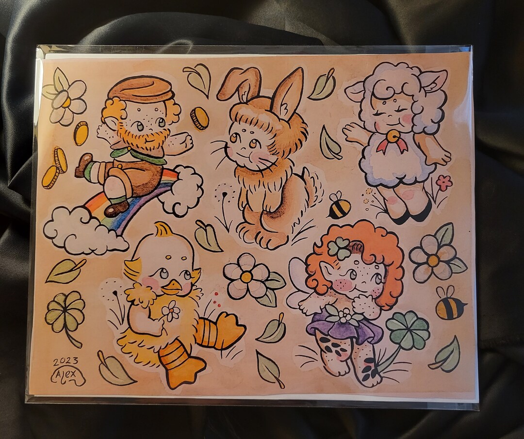 Spring Kewpie Flash - Etsy