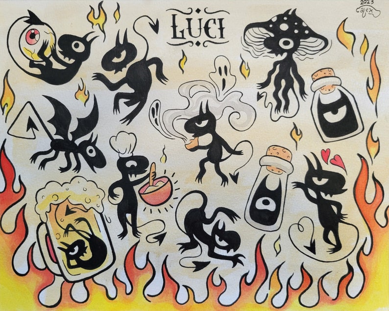 Luci Flash Sheet - Etsy