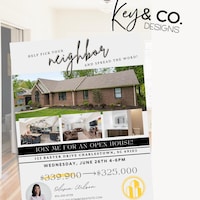 Just Listed for Neighbor Postcard, Hello Neighbor Marketing Mailer ...