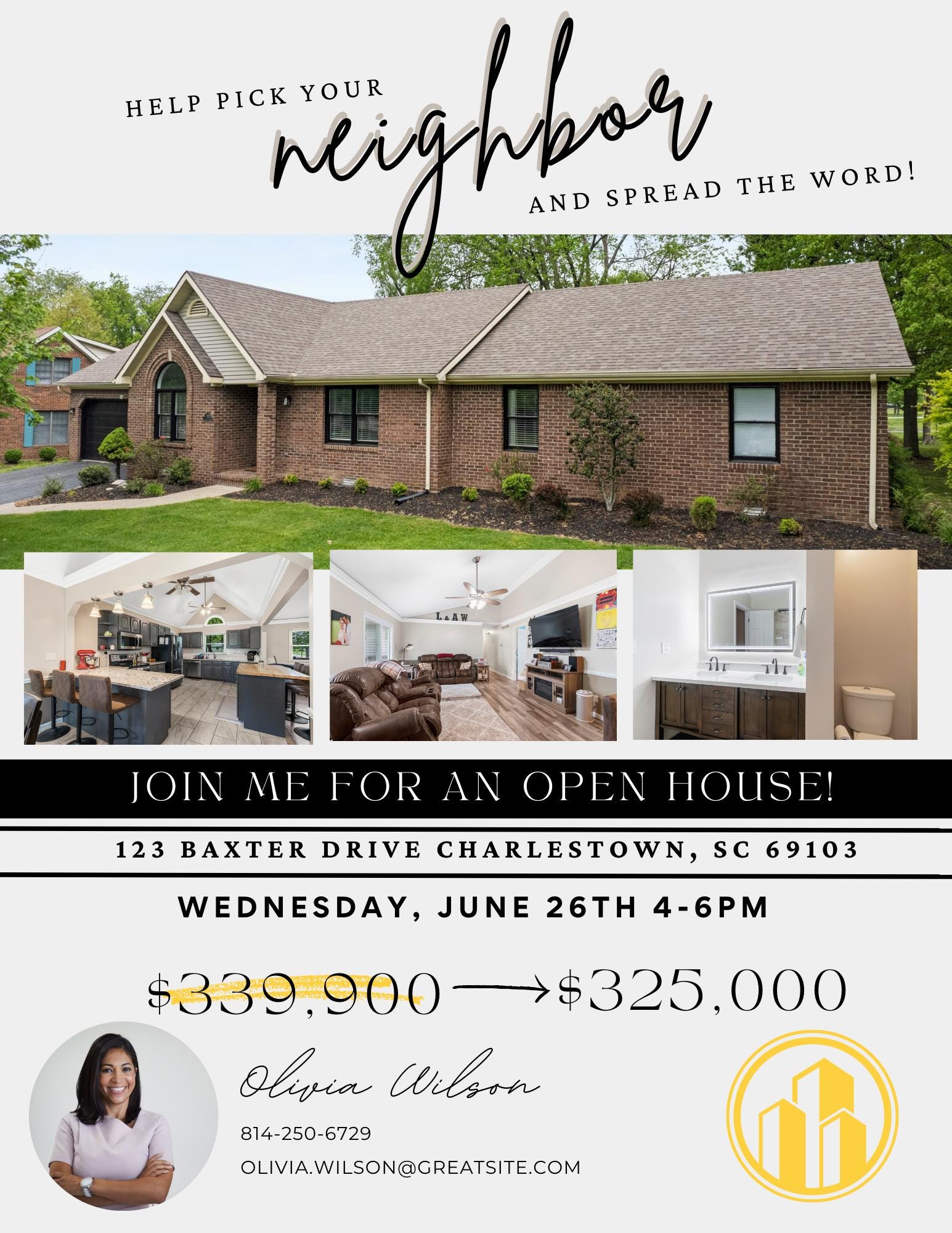 Help Pick Your Neighbor and Spread the Word | Customizable Real Estate ...