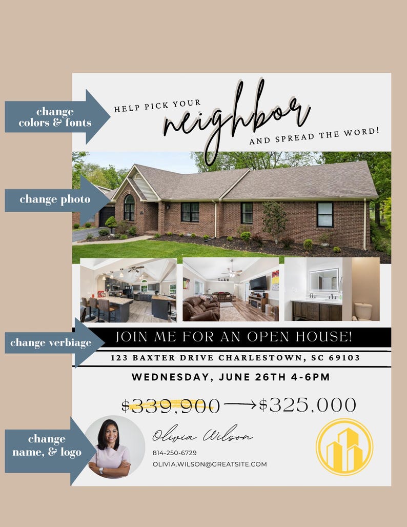 Help Pick Your Neighbor and Spread the Word | Customizable Real Estate ...