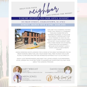 Help Pick Your Neighbor and Spread the Word | Customizable Real Estate ...