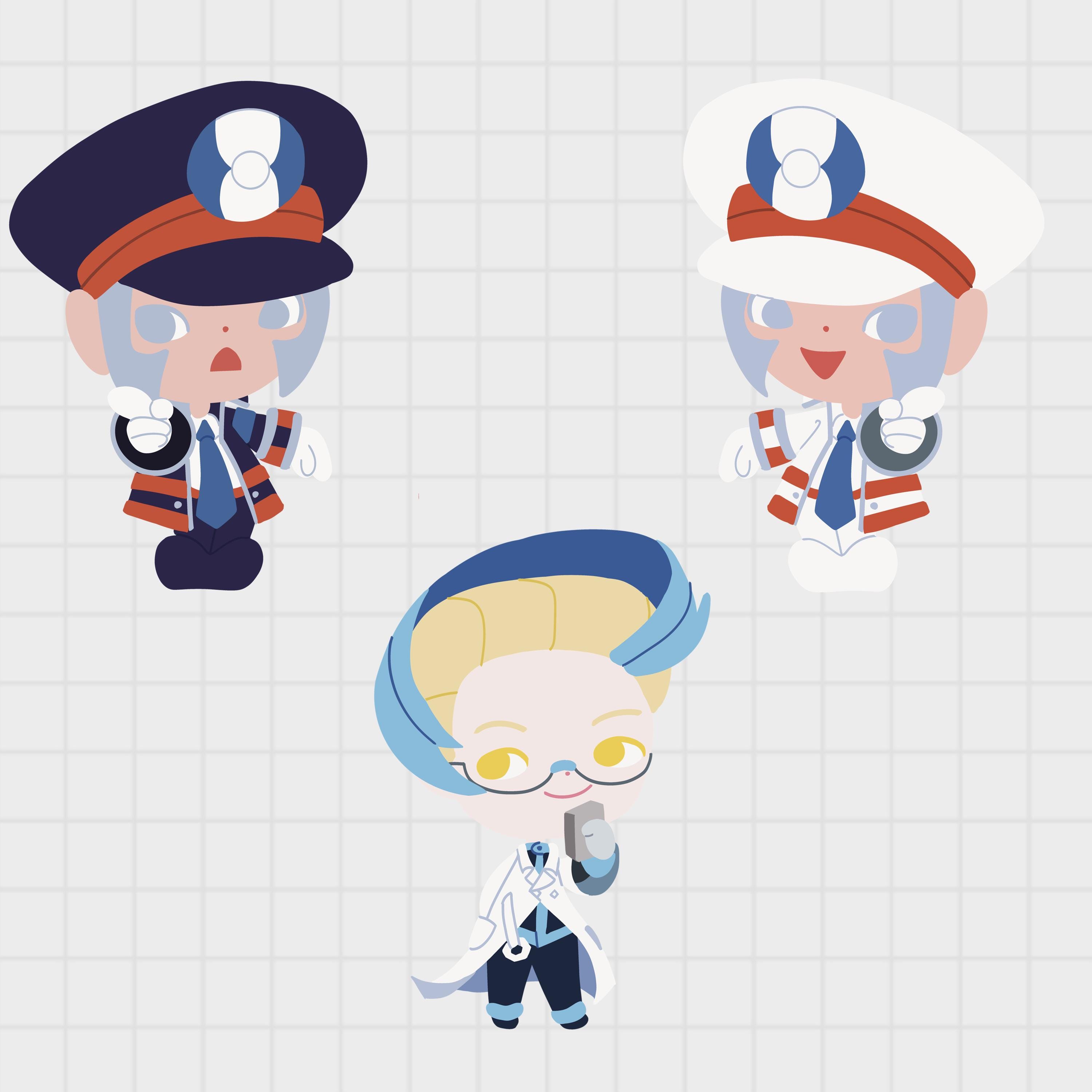 Unova Trainer Charms - Etsy
