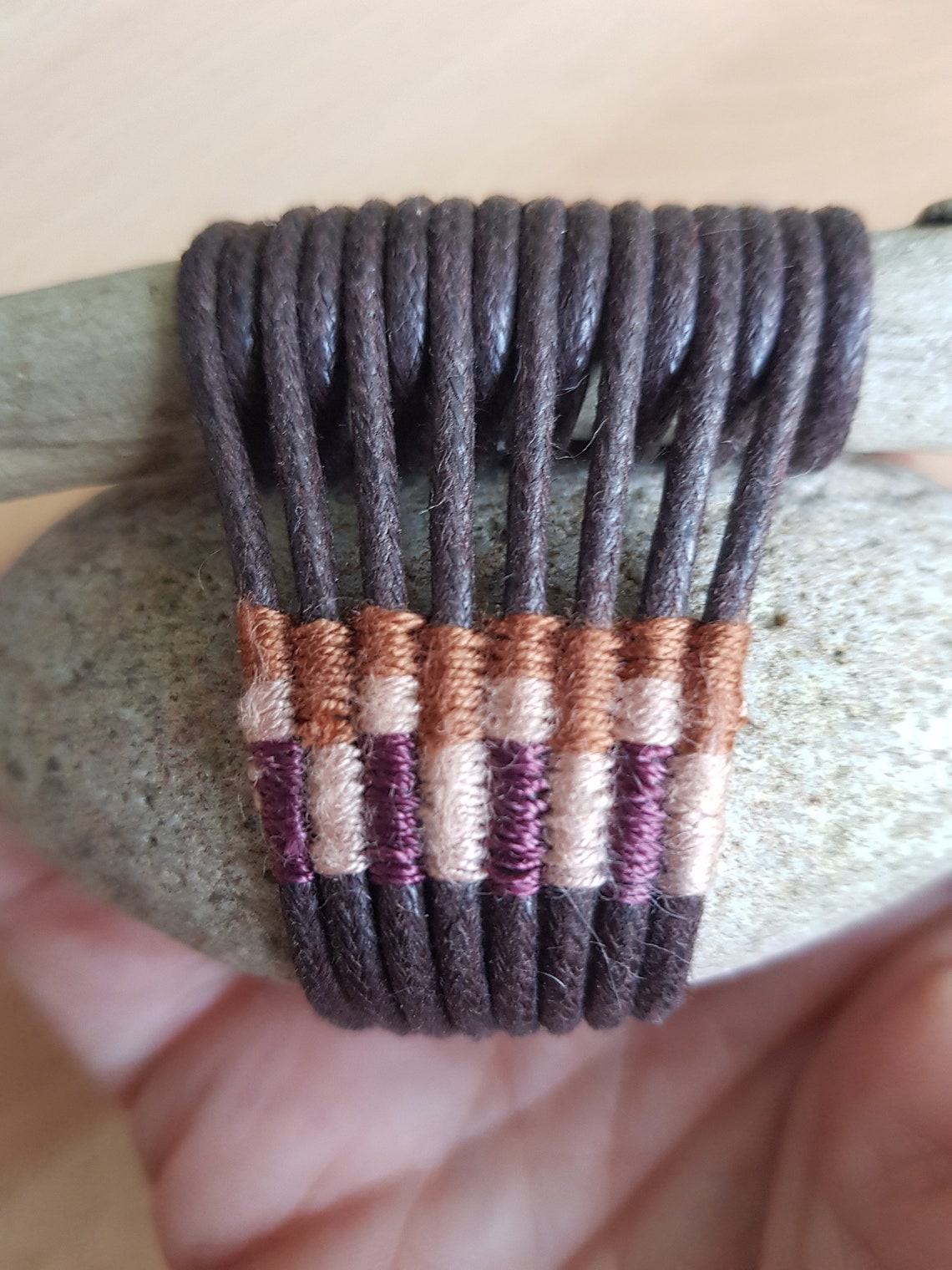 Bound Meditation Pebble ~ Wrapped Serenity Stone - Etsy